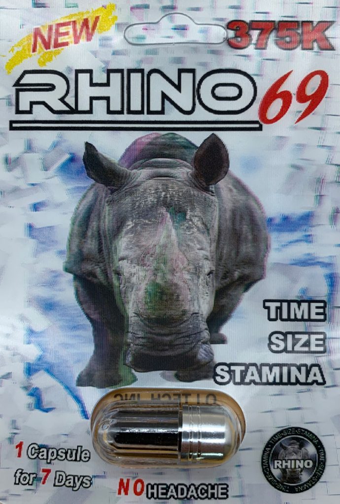 Rhino 69 375k Men Sexual Supplement Enhancement Pill Rhino Platinum 7